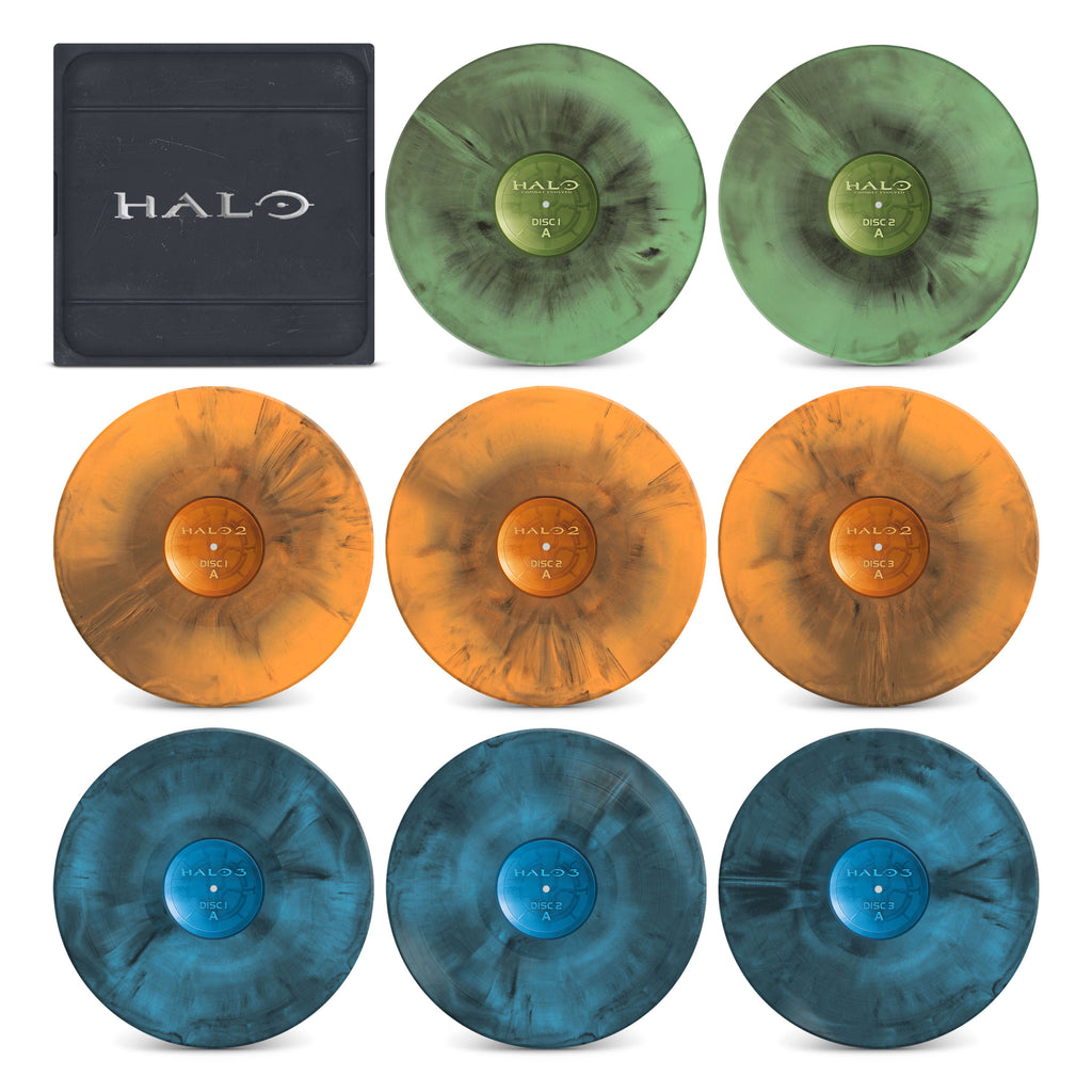 Halo Original Trilogy Soundtrack Collection (Limited Edition X8LP Boxs – Laced Records
