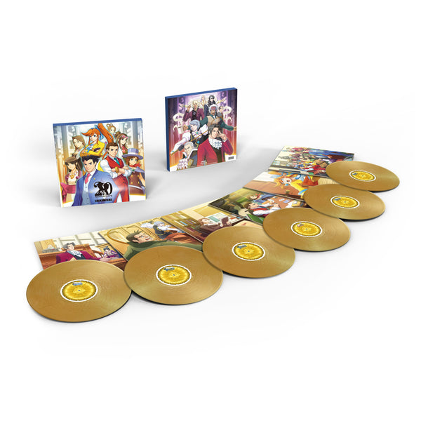 Ace Attorney 20th Anniversary (Limited Edition X6LP Boxset) – Laced Records