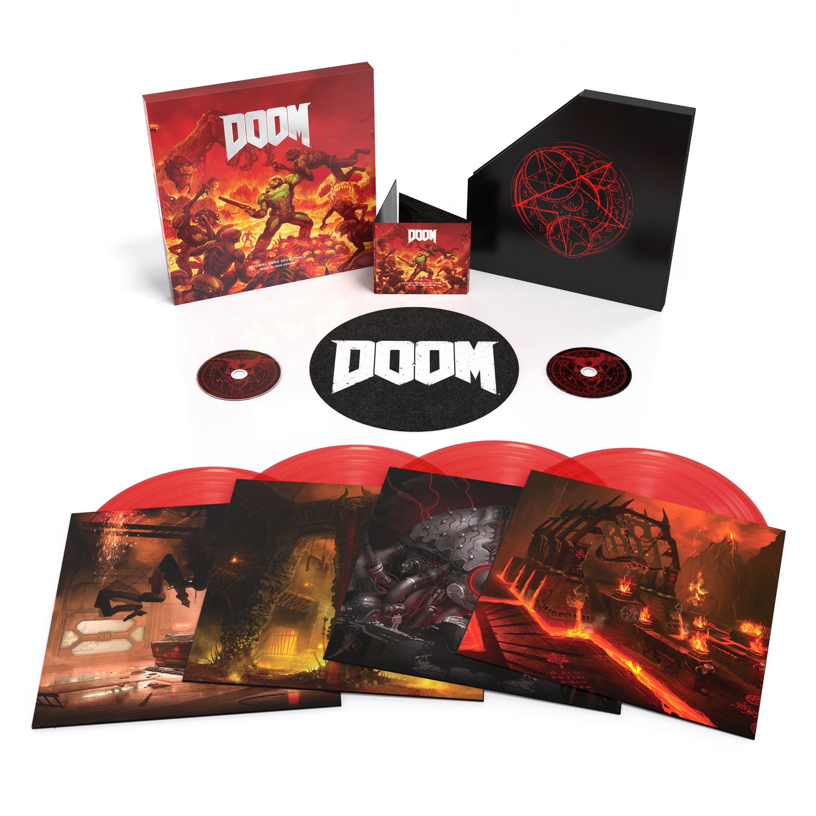 DOOM (Special Limited Edition X4 Vinyl Boxset / Slipmat / Double CD Bu ...