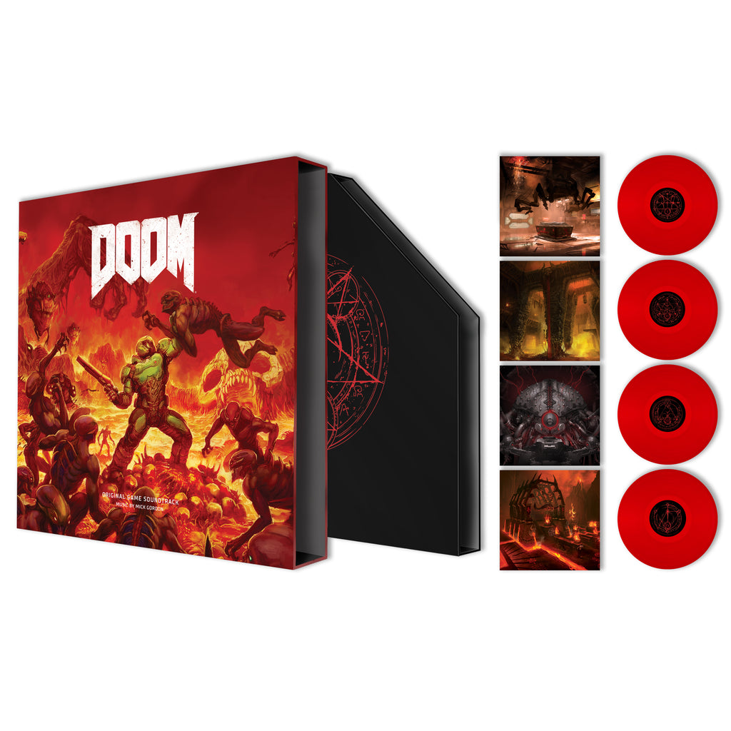 DOOM (Special Limited Edition X4 Vinyl Boxset / Slipmat / Double CD Bu ...