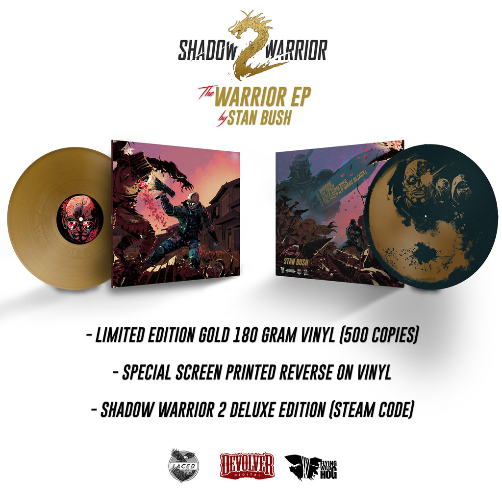 Shadow Warrior 2 (Deluxe Limited Edition Gold Vinyl & Game) – Laced Records