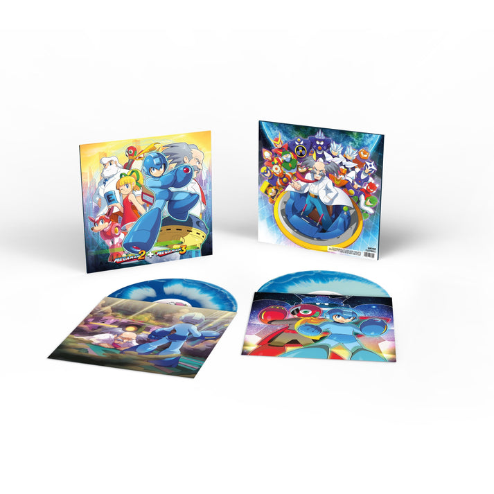 Mega Man 2 & 3 (Limited Edition Deluxe Double Vinyl) – Laced Records