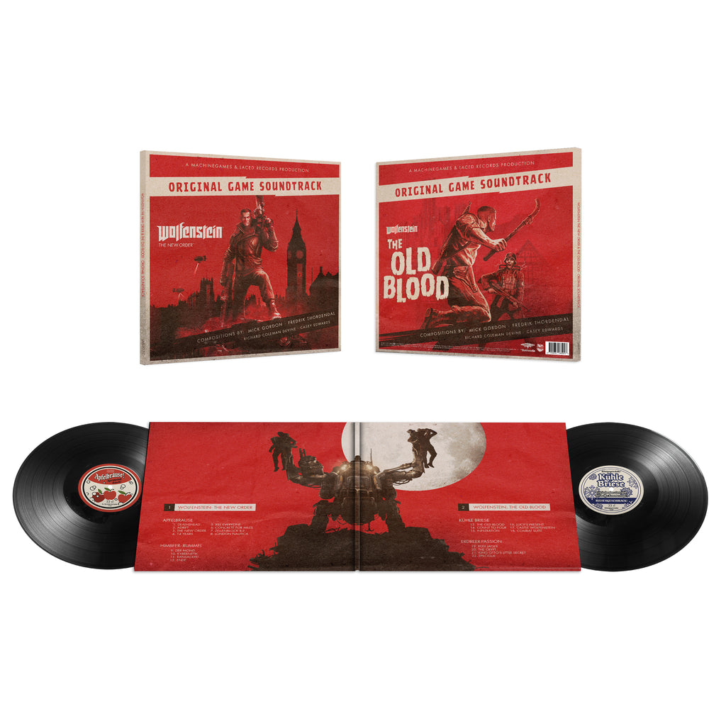 Wolfenstein: The New Order/The Old Blood (Deluxe Double Vinyl) – Laced ...